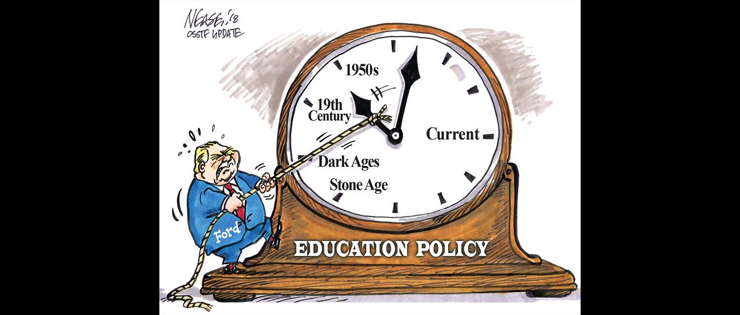 OSSTF/FEESO members can’t afford a Ford majority – OSSTF/FEESO Update