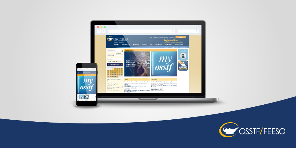 Relaunch of myOSSTF/maFEESO Service on the Provincial Website – OSSTF ...